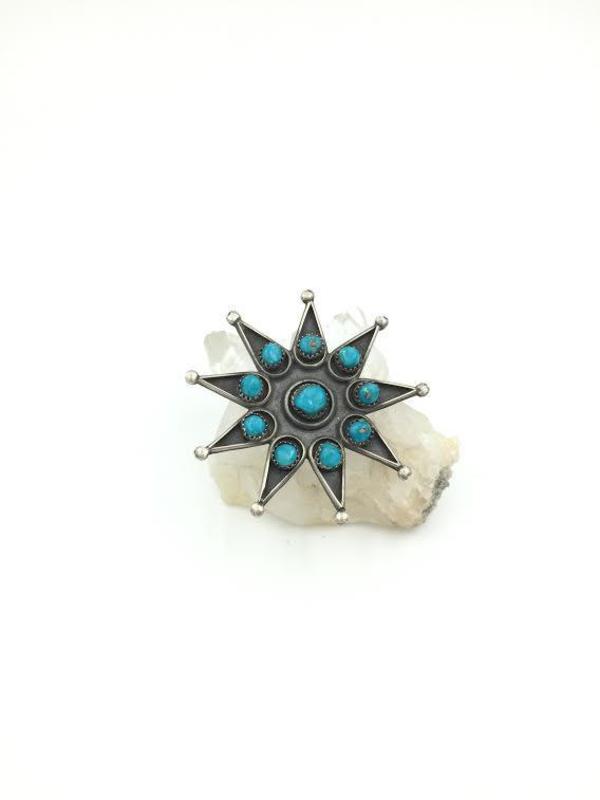 Sun Burst Zuni Pin | Garmentory