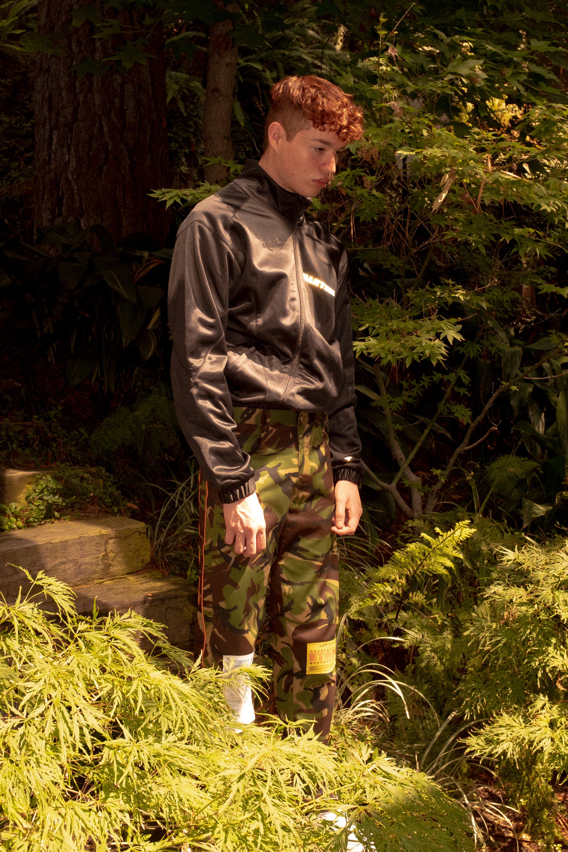 Martine Rose Twisted Zipper Track Jacket | Garmentory