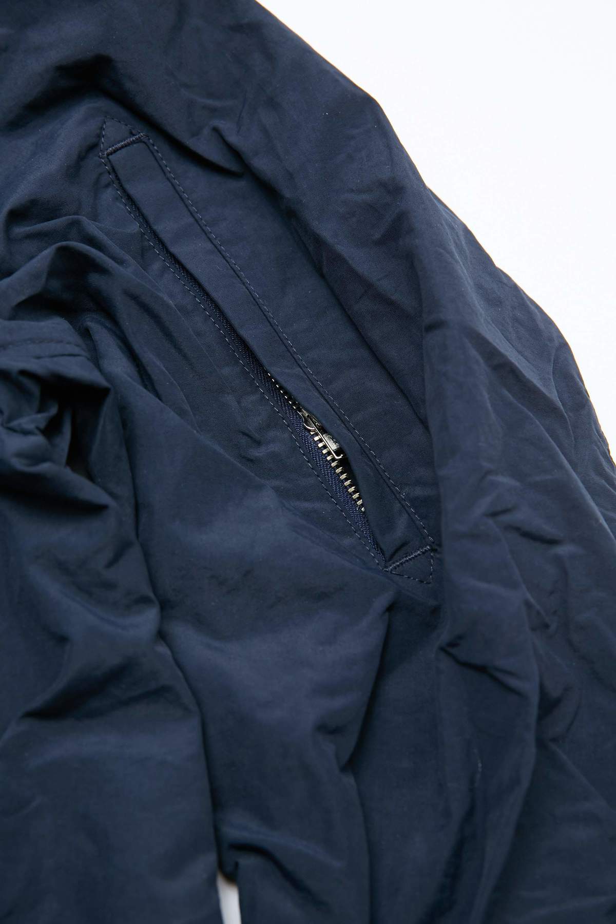 Engineered Garments Aviator Acrylic Coated Nylon Taffeta Jacket - Navy ...