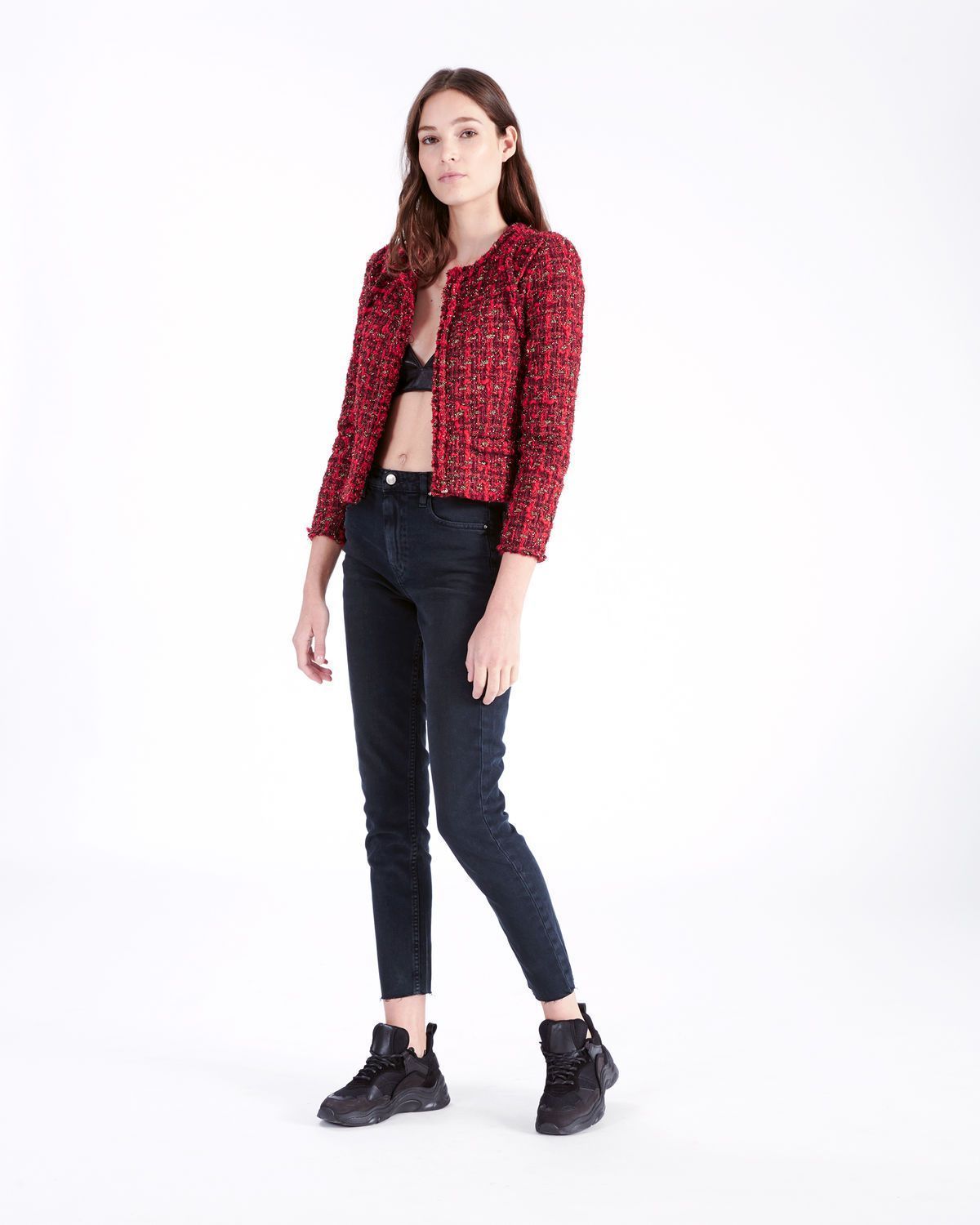 Iro Disco Jacket - Red | Garmentory