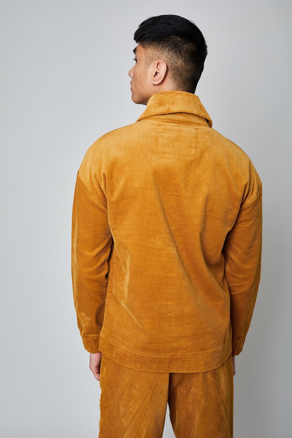 Native Youth THE NEWMAN 1/2 ZIP - Mustard | Garmentory