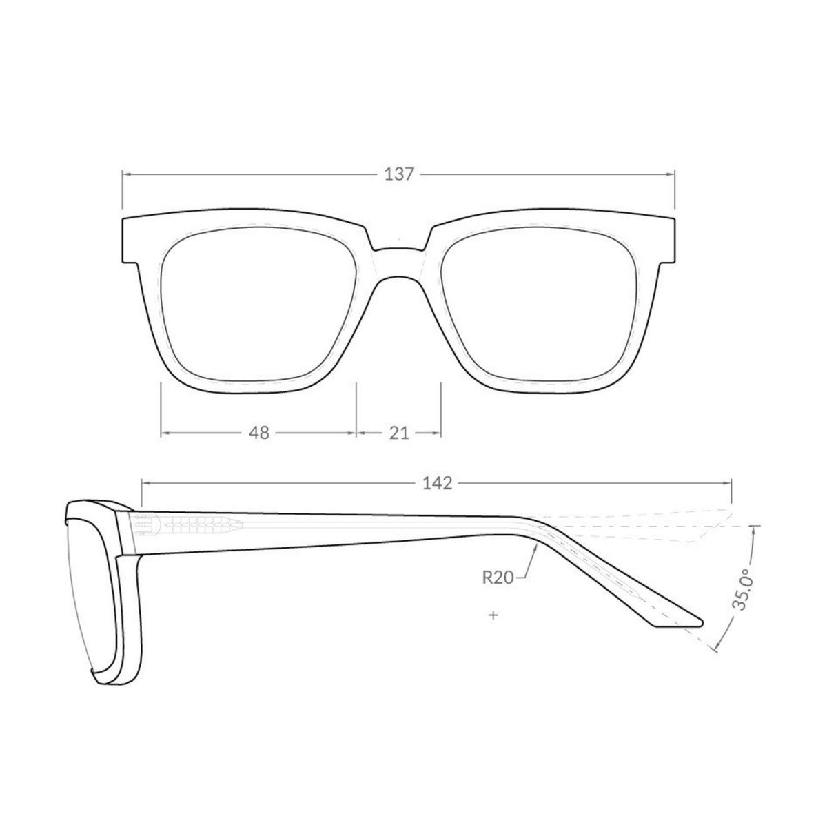 Lowercase Rebel Rebel Demi Fade Eyeglasses | Garmentory