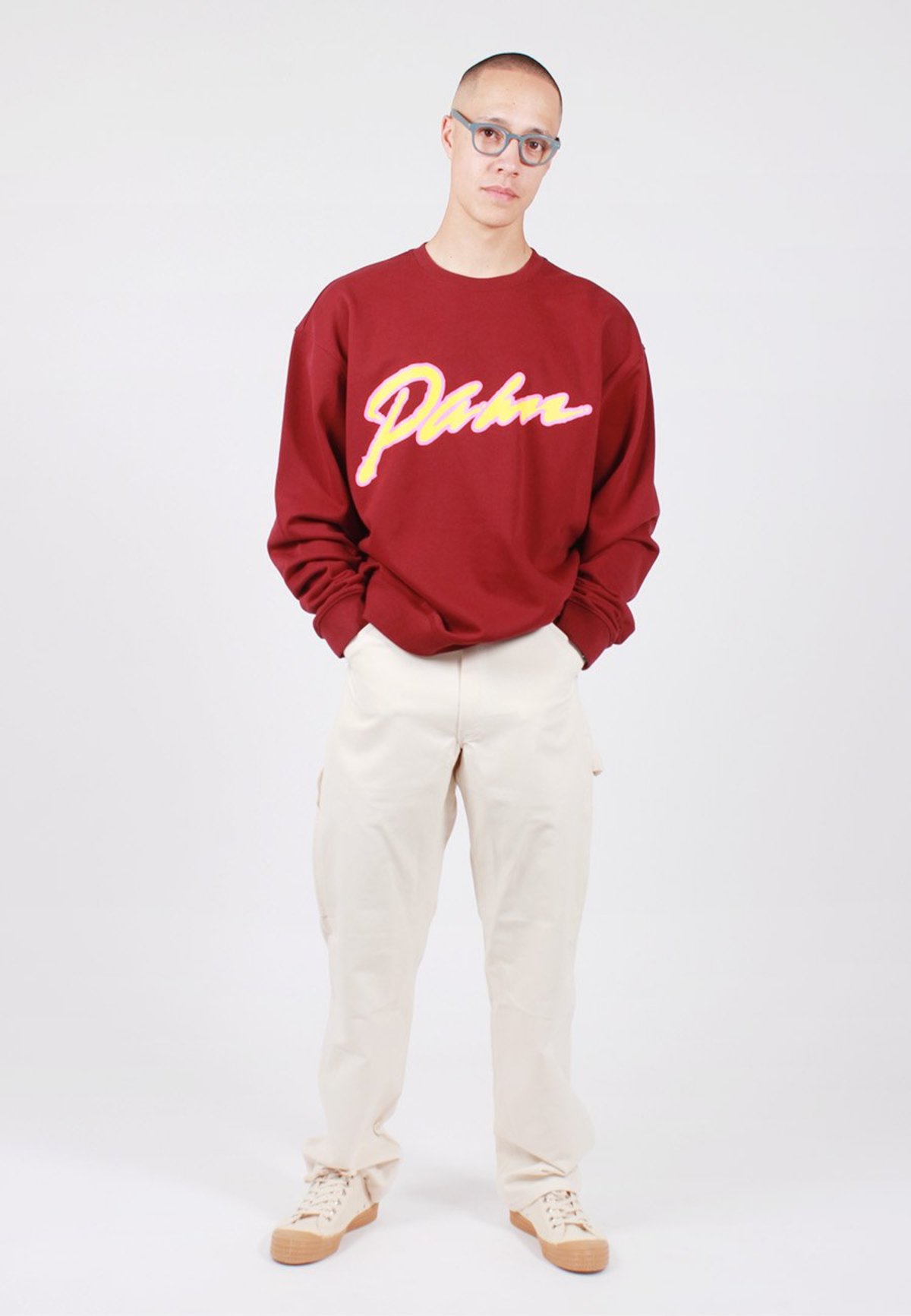 Perks and Mini Break Away Crew Neck Sweater - Burgundy | Garmentory