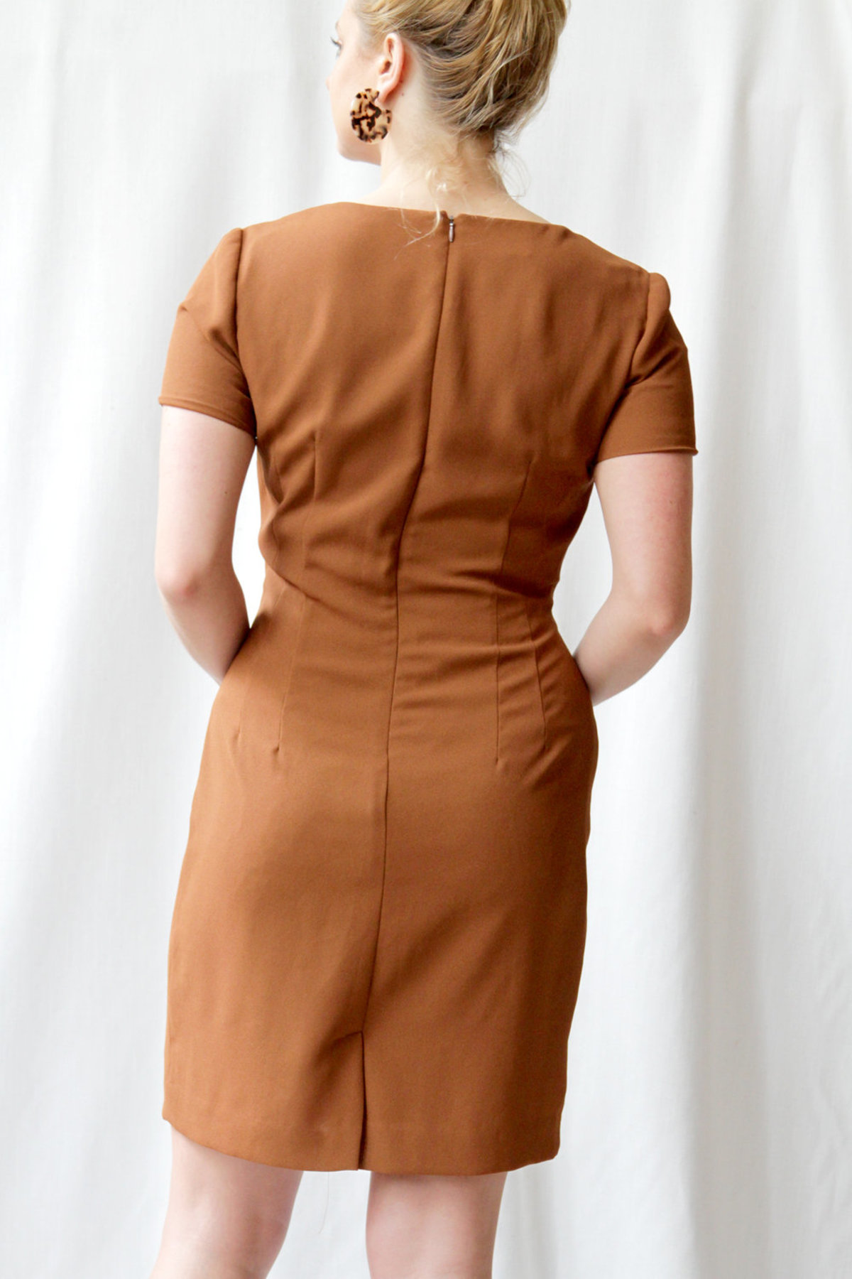 Vintage Jacqueline Ferror Dress - Umber | Garmentory