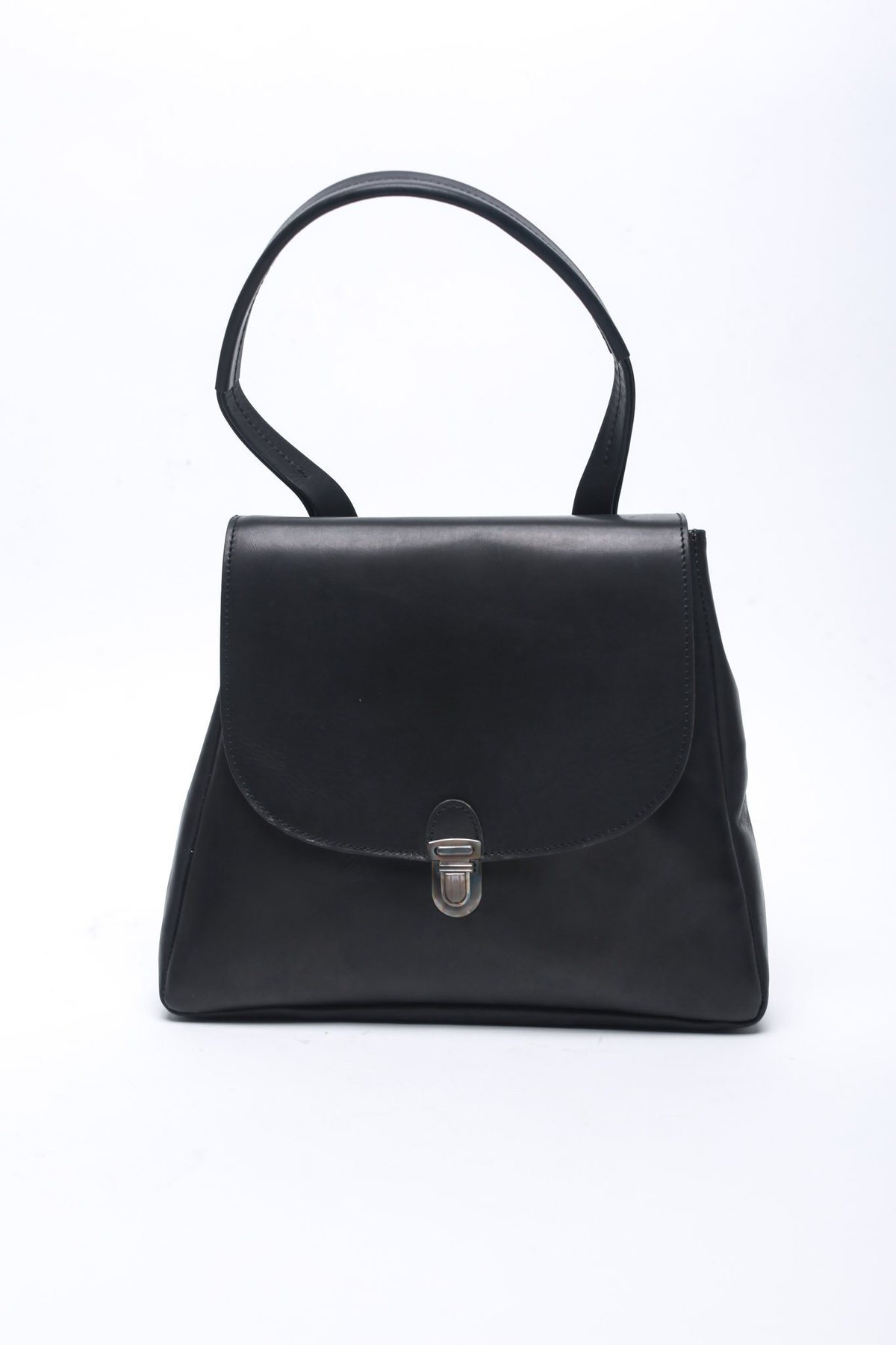 Cherevichkiotvichki Small Lock Bag with Single Handle - Black | Garmentory