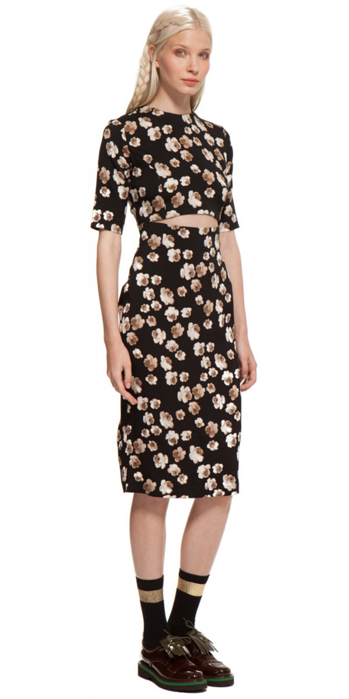 Suno Cut-Out Dress | Garmentory