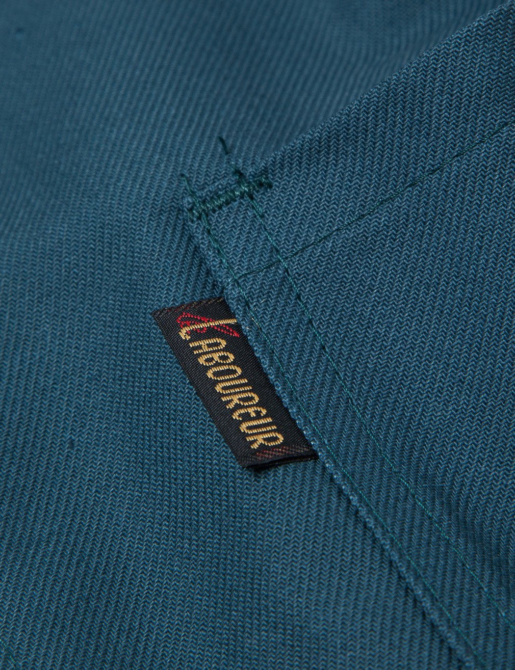 Le Laboureur Cotton Drill Work Jacket - Teal Green | Garmentory
