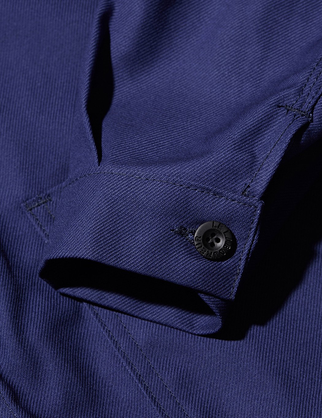 Le Laboureur Cotton Work Jacket - Navy Blue | Garmentory