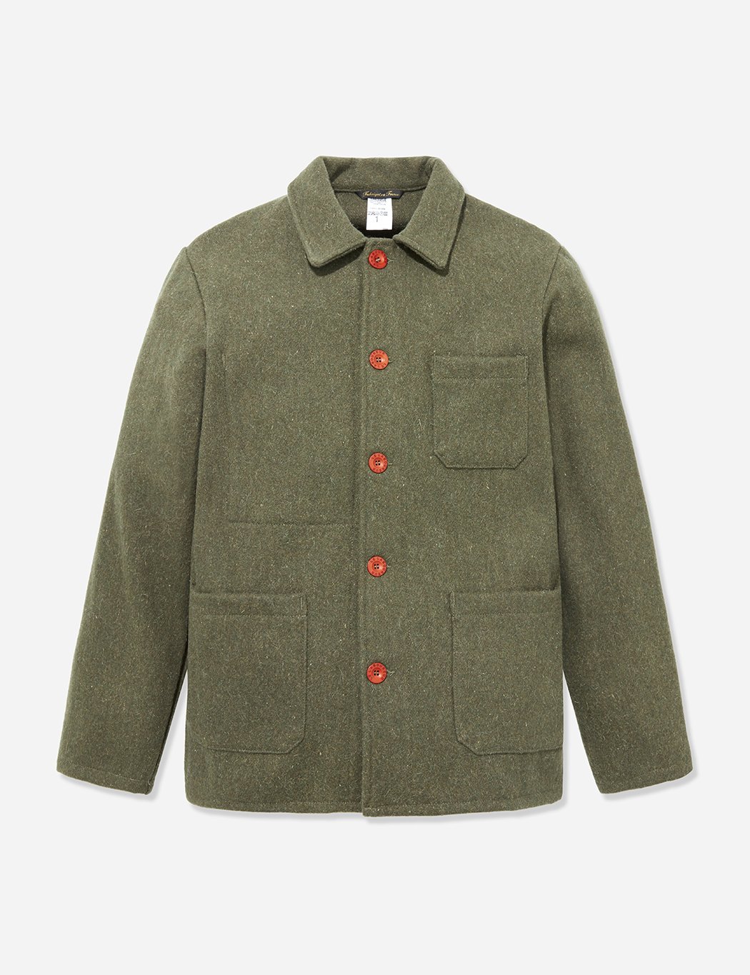 Le Laboureur Wool Work Jacket - Khaki Green | Garmentory