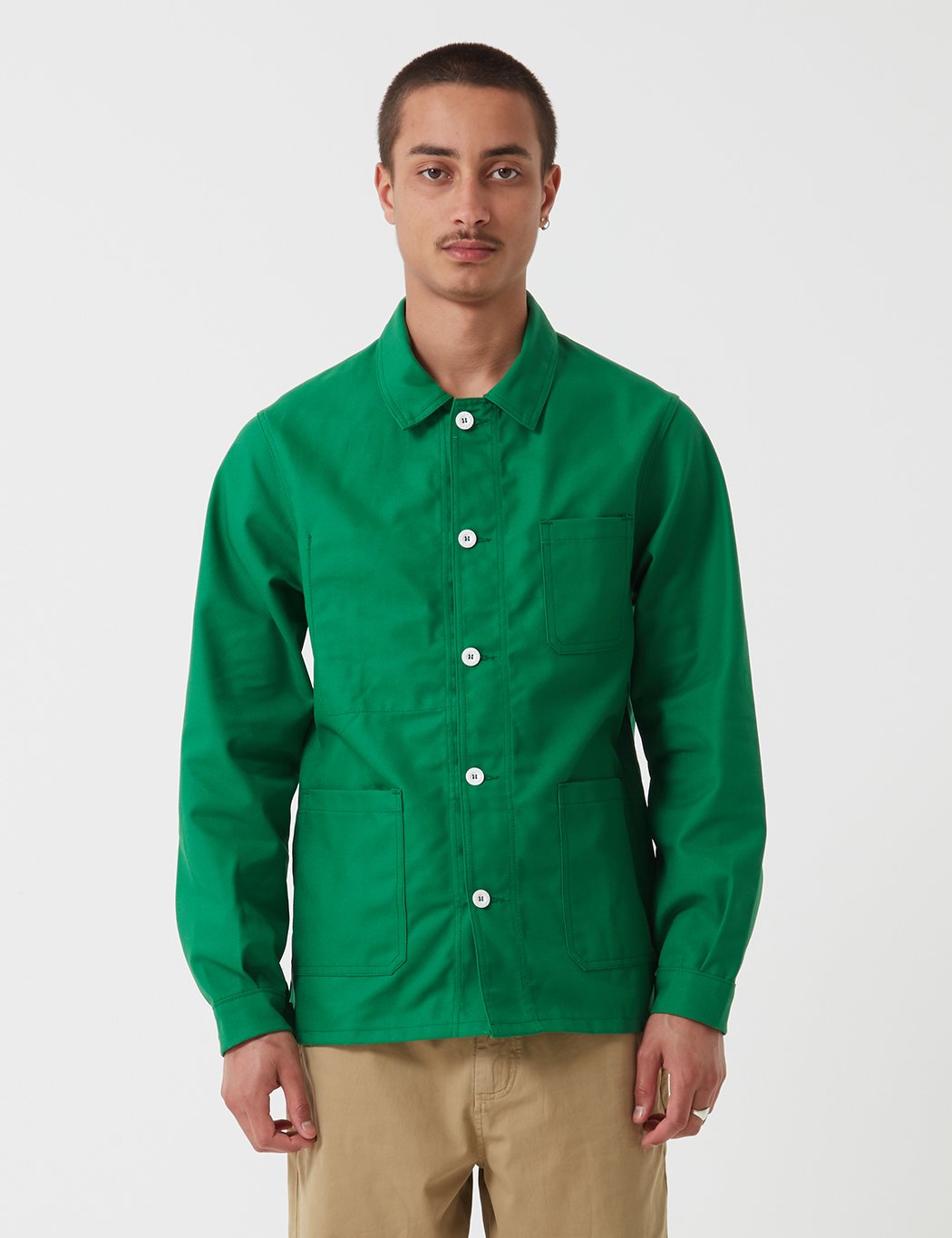 Le Laboureur Work Jacket - Green | Garmentory