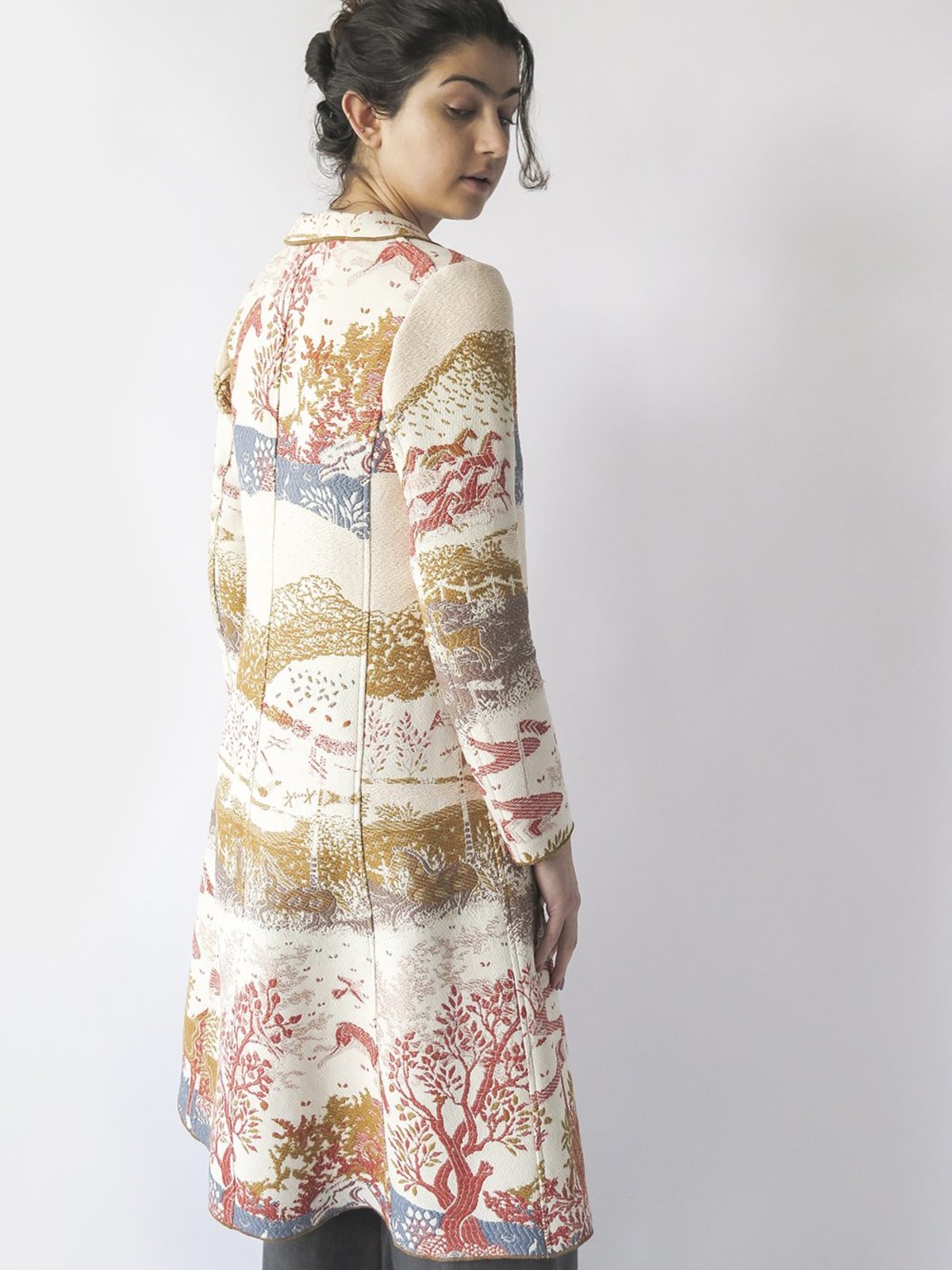 Erica Tanov baudelaire coat - pastoral tapestry | Garmentory
