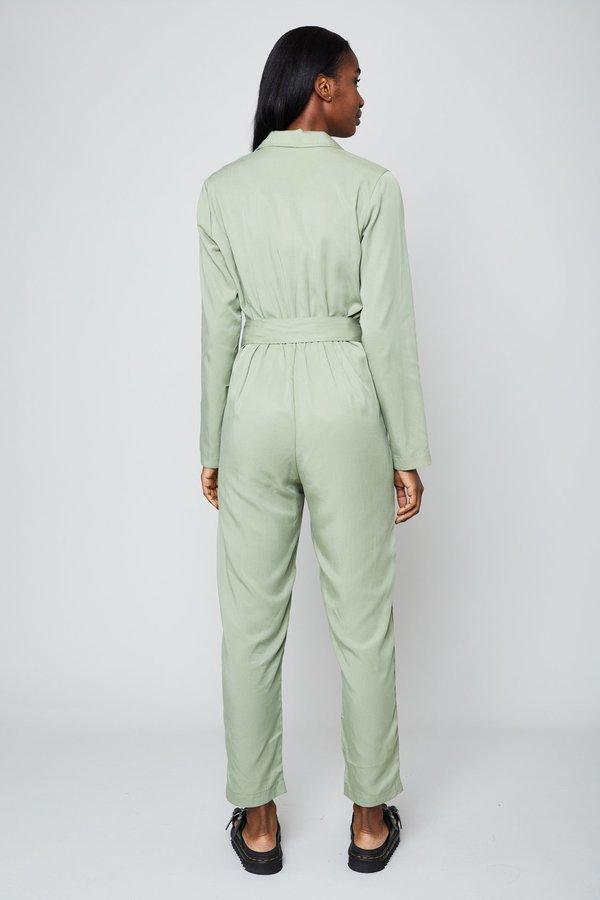 Native Youth The Serena Jumpsuit - Sage | Garmentory
