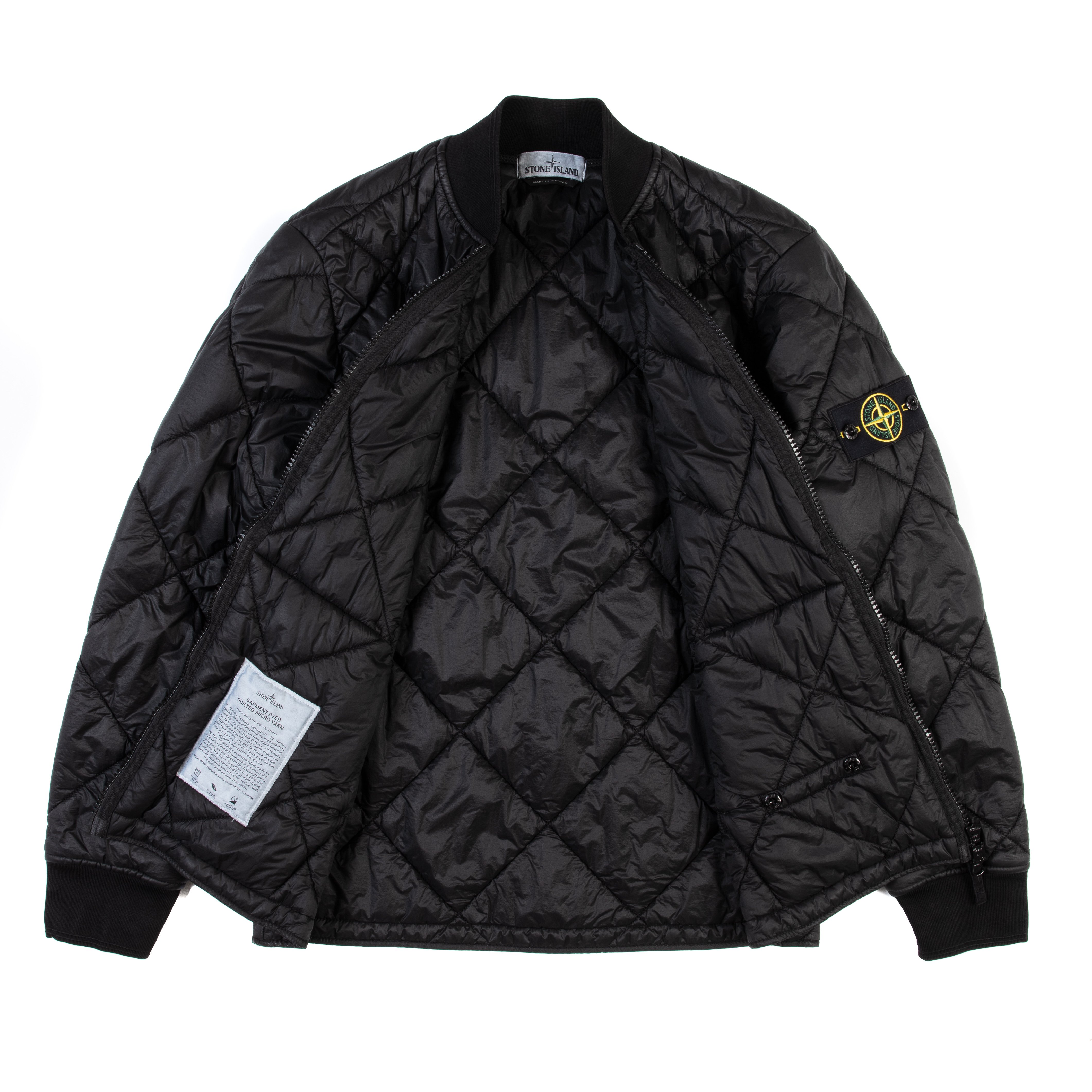 Stone Island Light Jacket - Black | Garmentory