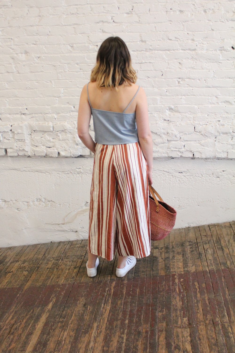 WHiT Sun Pants - Clay Stripe | Garmentory