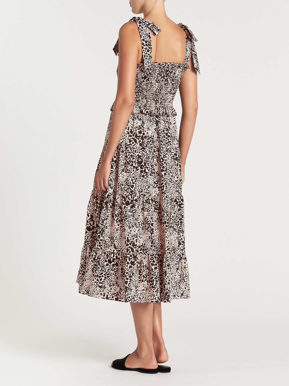 Rebecca Taylor Sleeveless Dress - Leopard | Garmentory