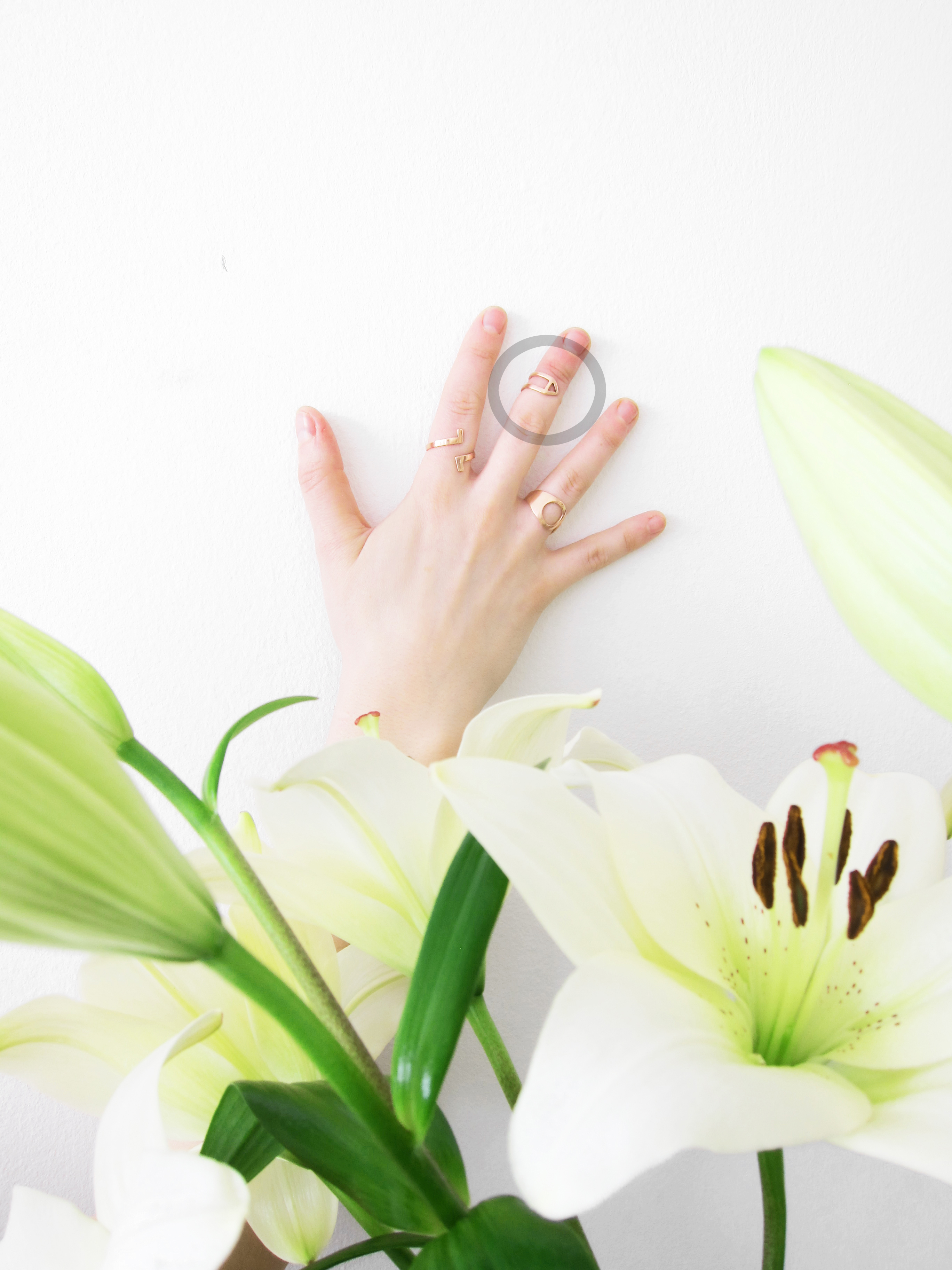 PAR ICI by Alynne Lavigne Resort Upper Finger Ring | Garmentory