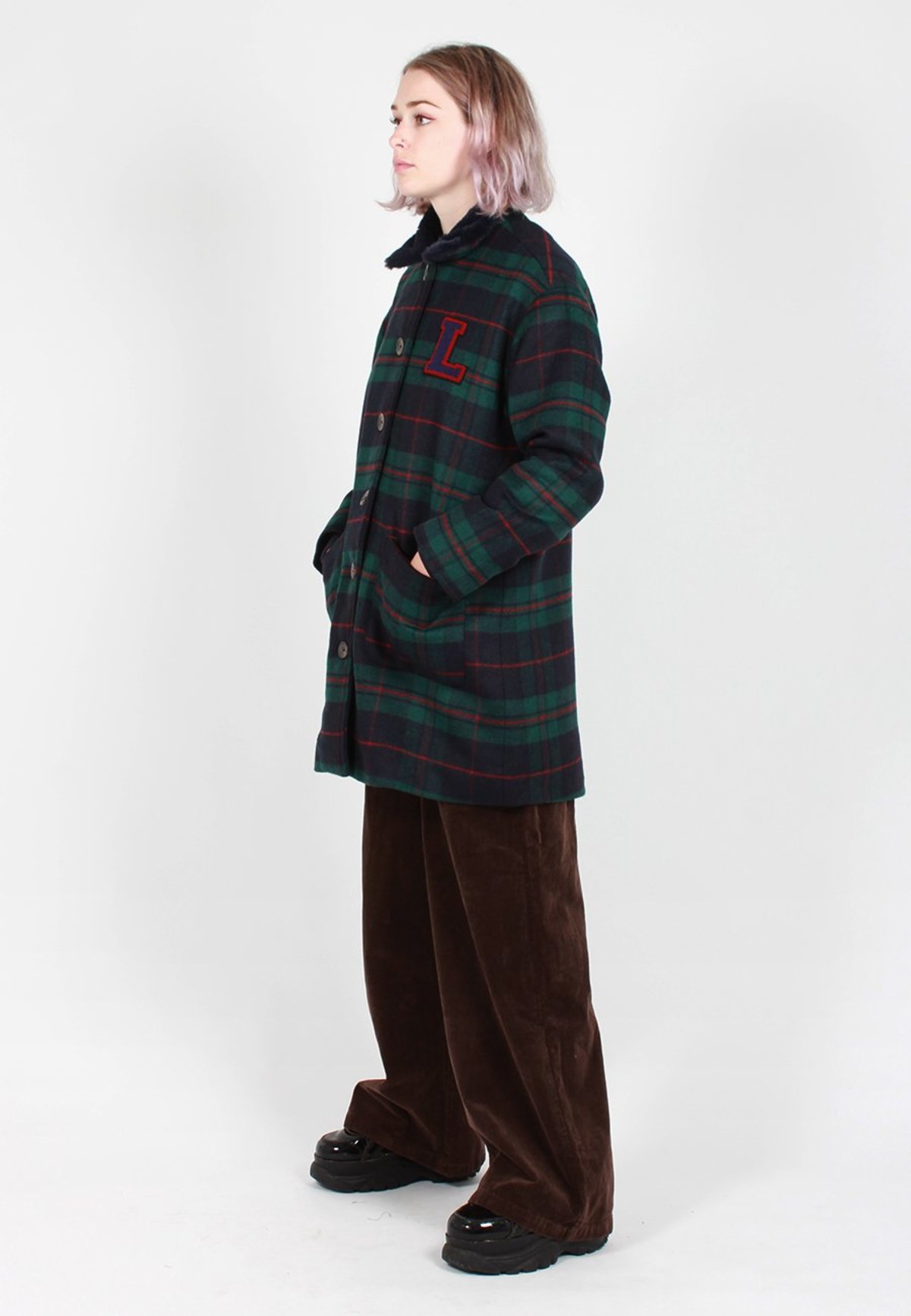 Lazy Oaf Check Varsity Jacket - Multi | Garmentory