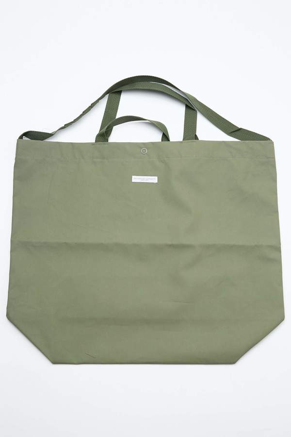 Engineered Garments Coated Cotton Carry All Tote - Olive Acrylic ...