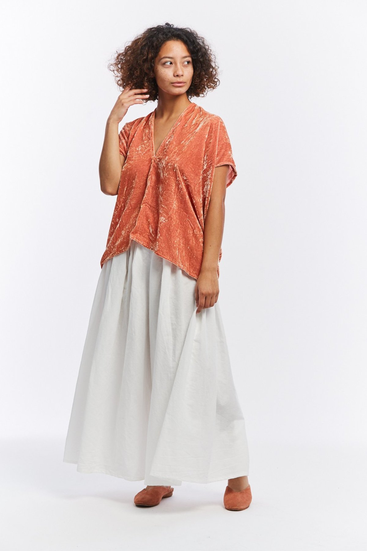 Miranda Bennett Studio Everyday Velvet Top - Anais | Garmentory