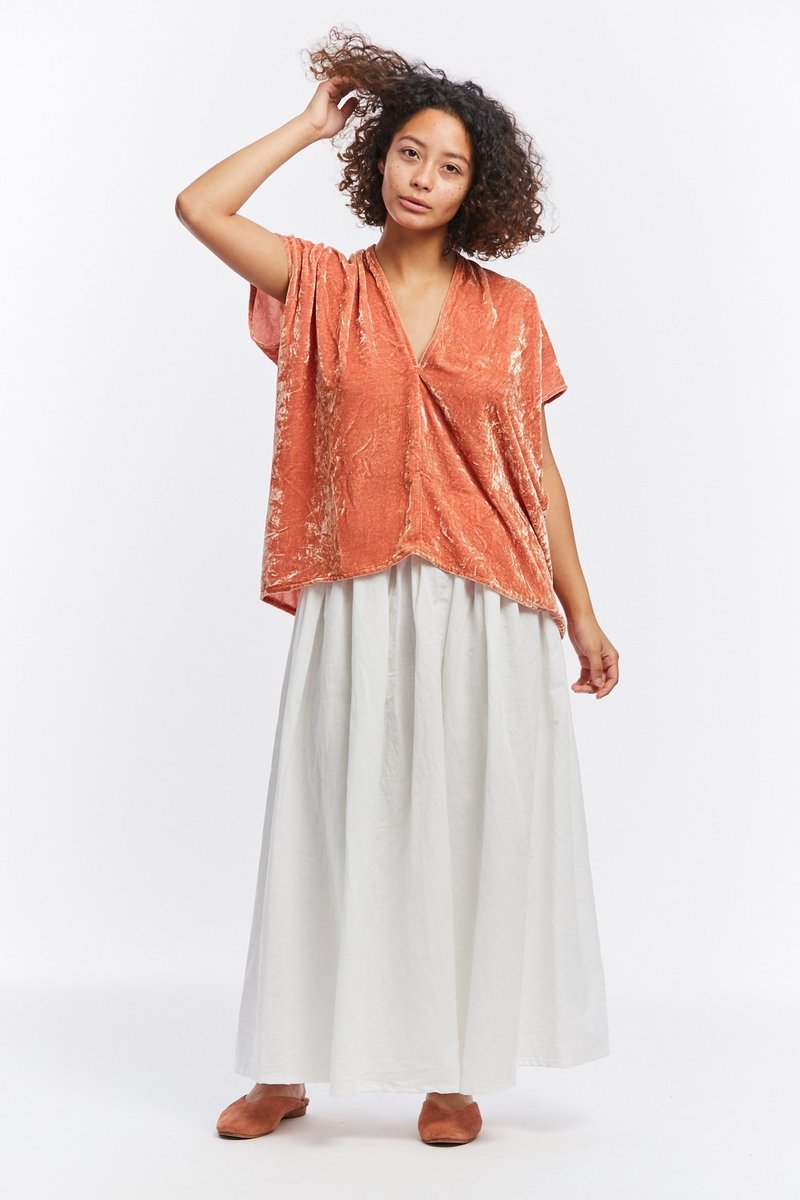 Miranda Bennett Studio Everyday Velvet Top - Anais | Garmentory