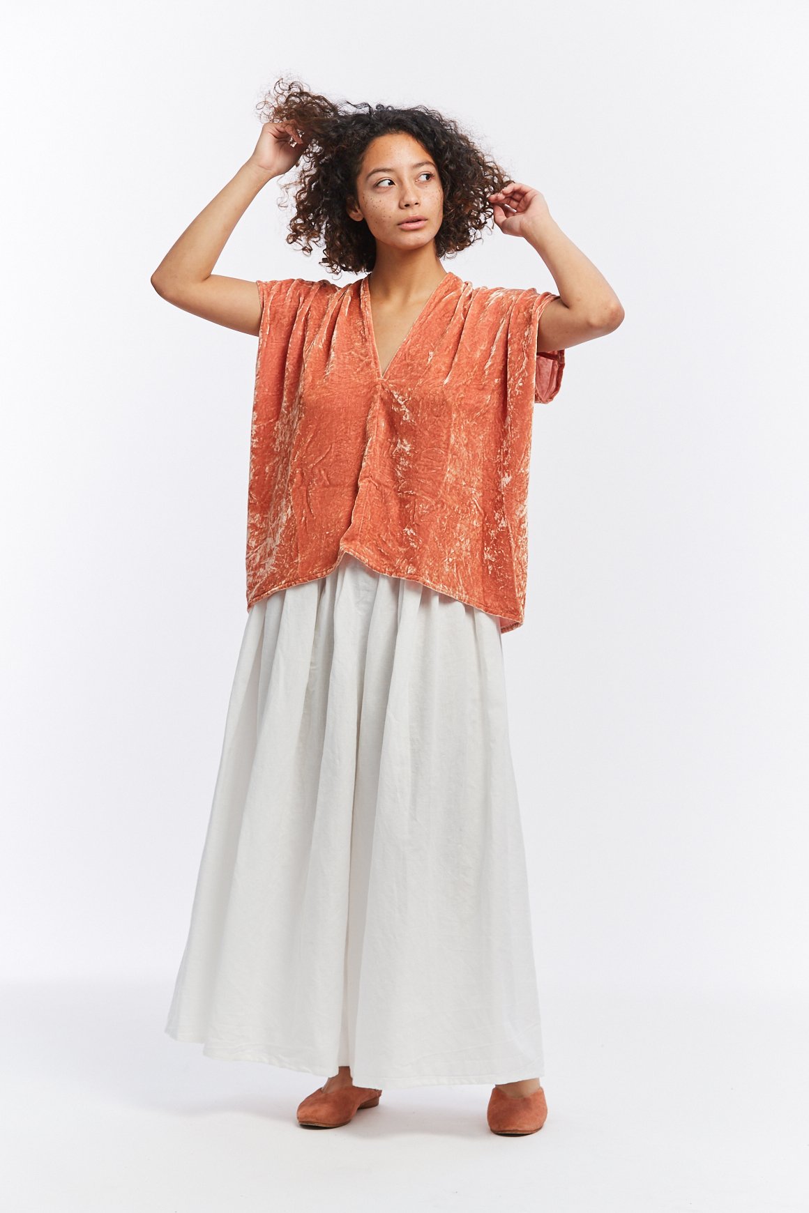 Miranda Bennett Studio Everyday Velvet Top - Anais | Garmentory