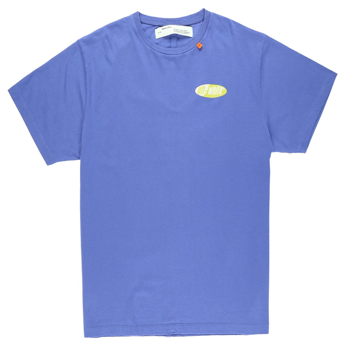 Off-White Split Logo T-Shirt - BLUE | Garmentory