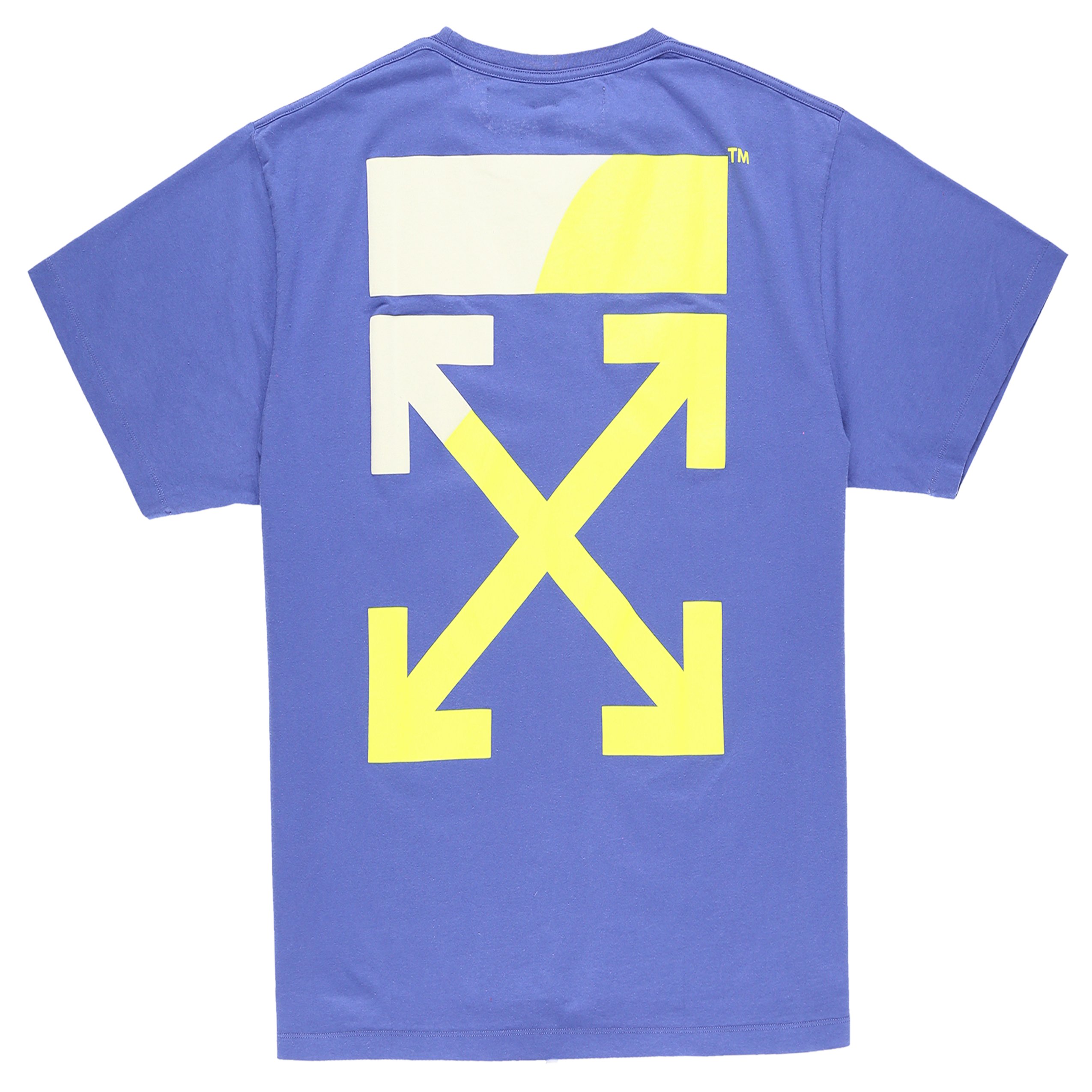 Off-White Split Logo T-Shirt - BLUE | Garmentory