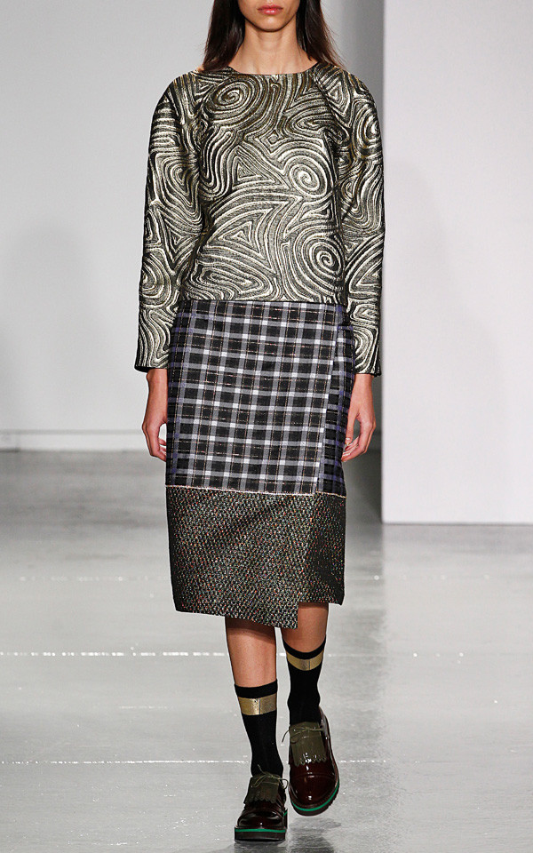 Suno Side Laced Raglan Top | Garmentory