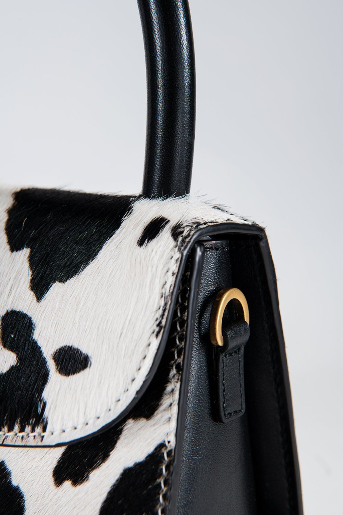BY FAR Pony Hair Leather Mini - Cow Print | Garmentory