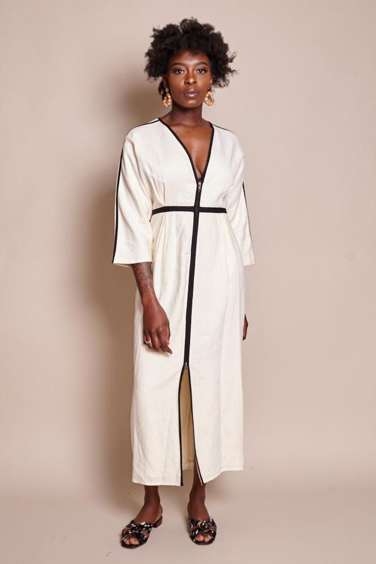 Mara Hoffman Annetta Dress - Cream | Garmentory