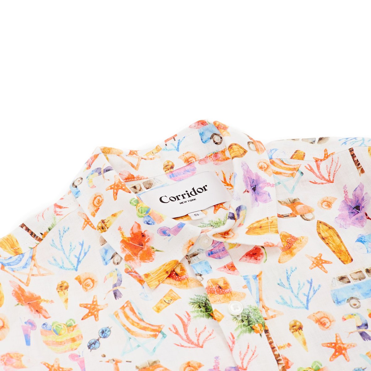 Corridor Hot Fun Summertime short sleeve shirt | Garmentory