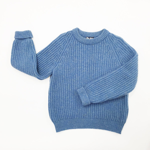 Johan Sky Blue Wool Sweater | Garmentory