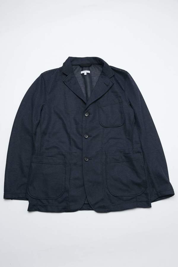 Engineered Garments Knit Mesh Jacket - Navy | Garmentory