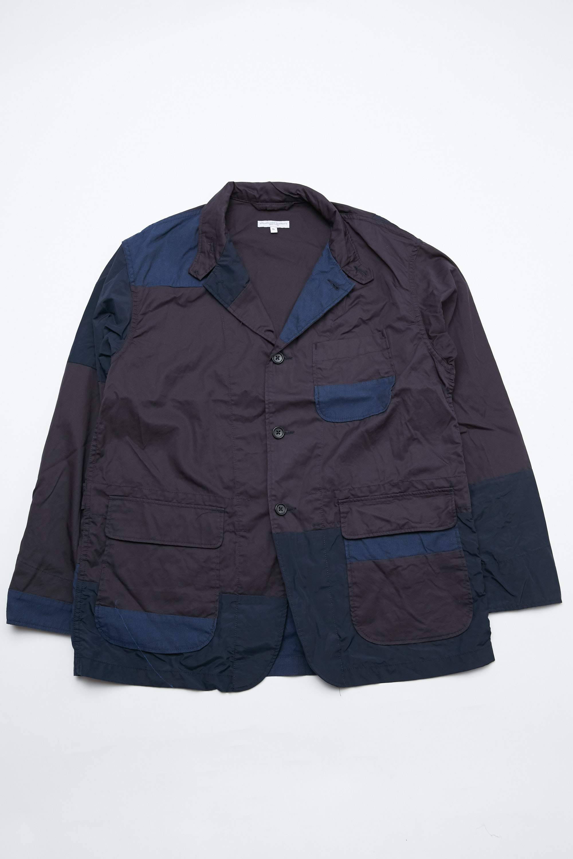 Engineered Garments High Count Twill Loiter Jacket - Dark Navy | Garmentory