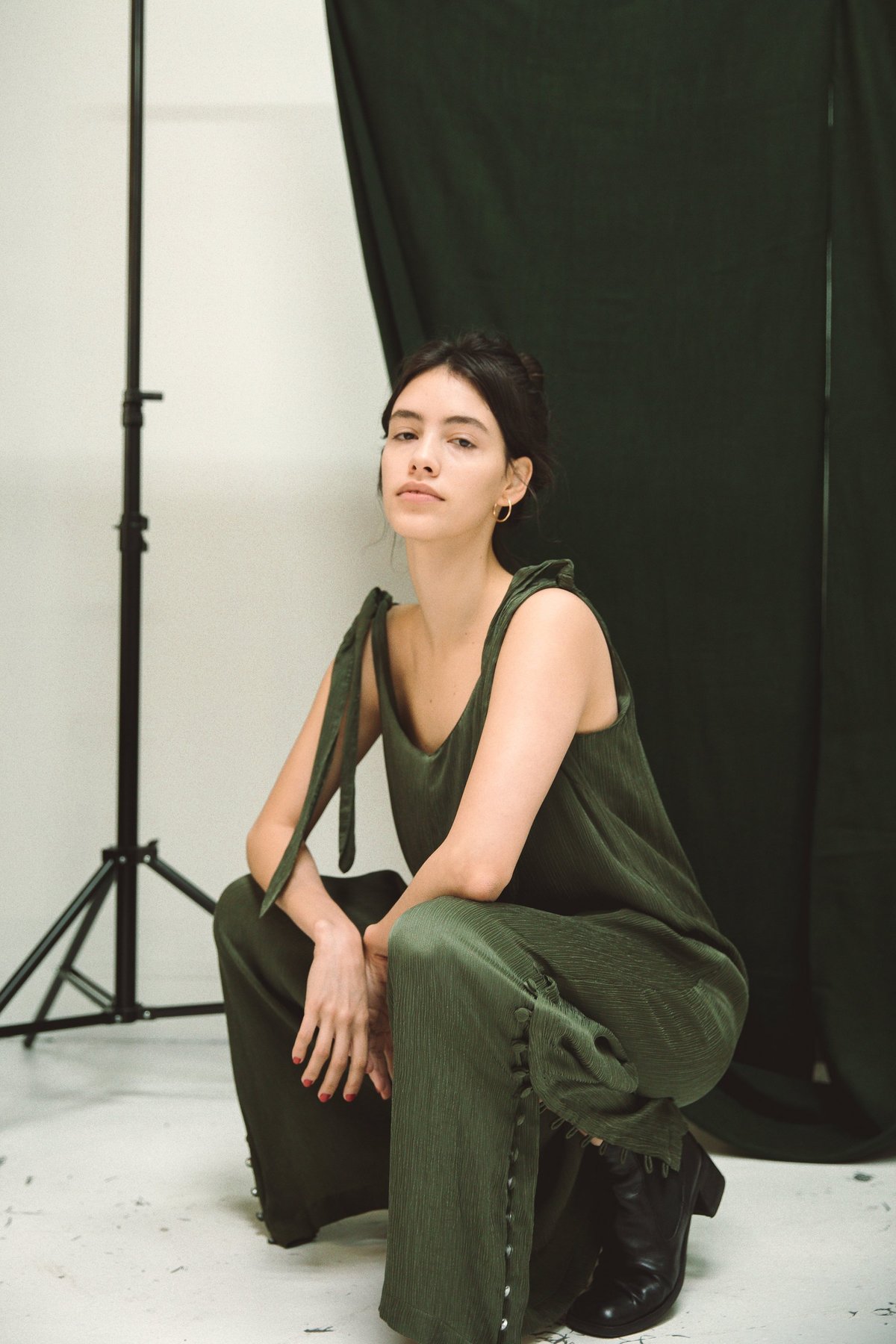 Ajaie Alaie Poem Jumpsuit - Fern | Garmentory