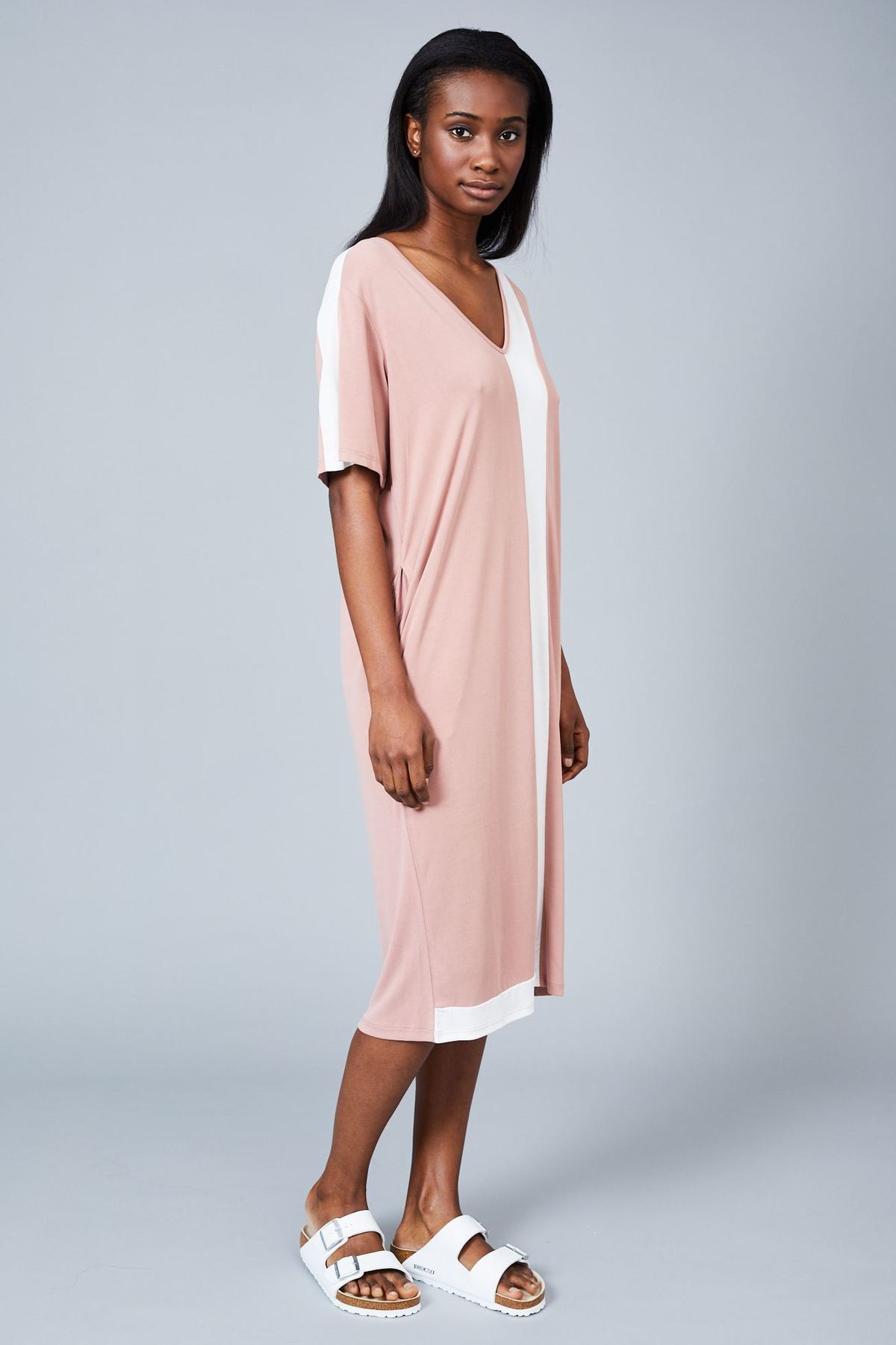 Native Youth THE SADE DRESS - DUSTY PINK | Garmentory