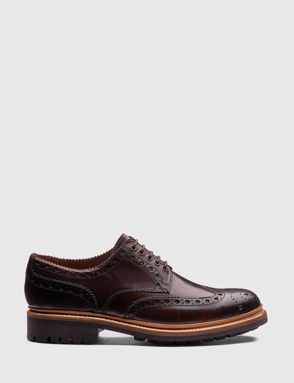 Grenson Archie Commando Sole Shoes (Leather) - Brown | Garmentory
