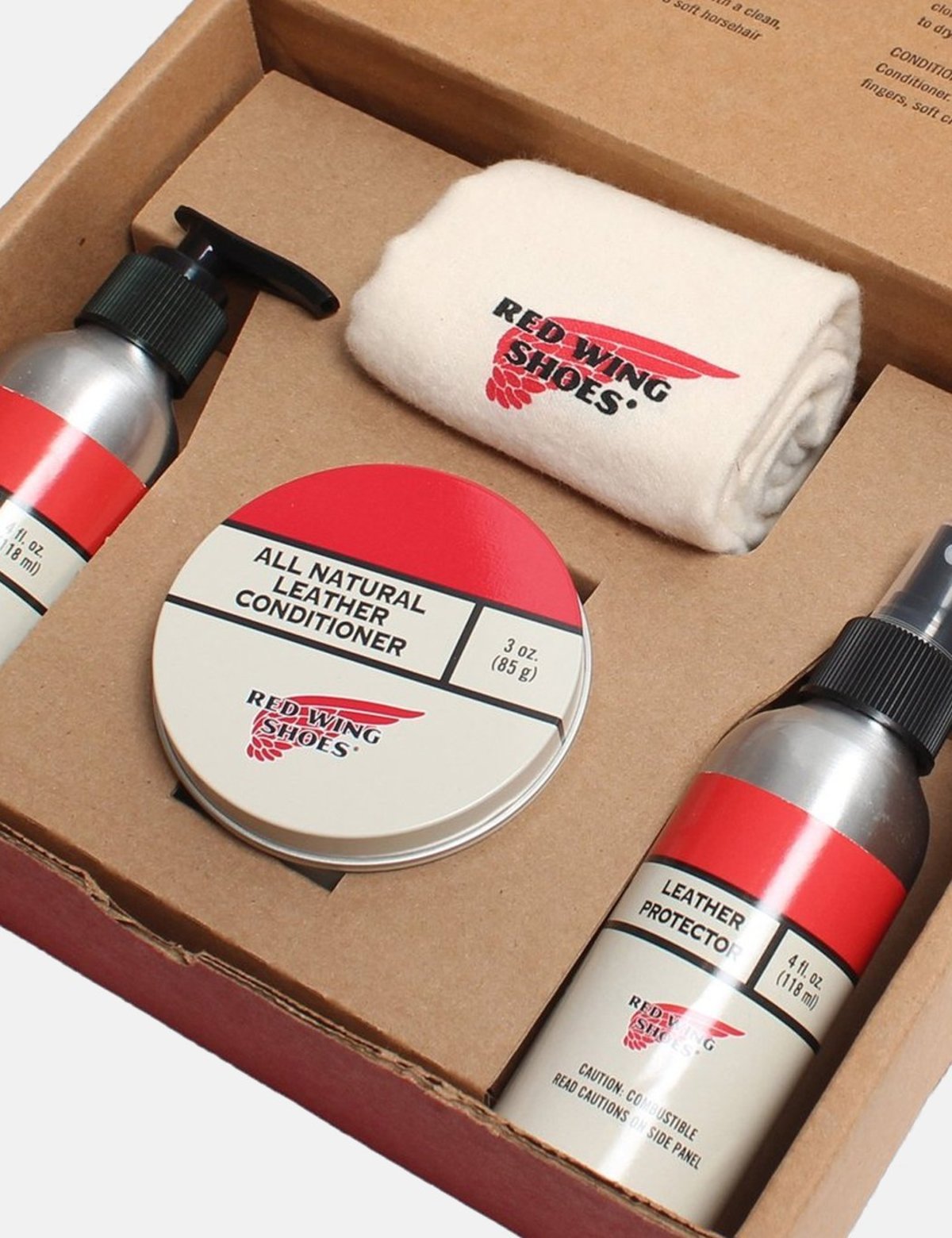 Red Wing Shoes Red Wing Oil Tanned Leather Gift Pack - Natural | Garmentory