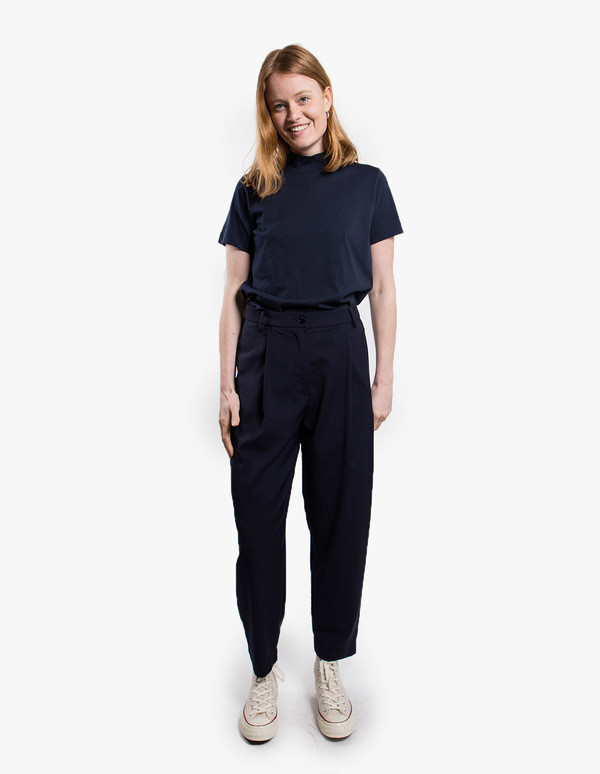 Barena Venezia Garbo Trousers - Navy | Garmentory
