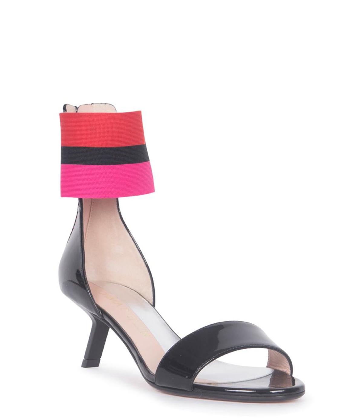 ALCHIMIA DI BALLIN Alya Patent Leather Sandal - Black | Garmentory