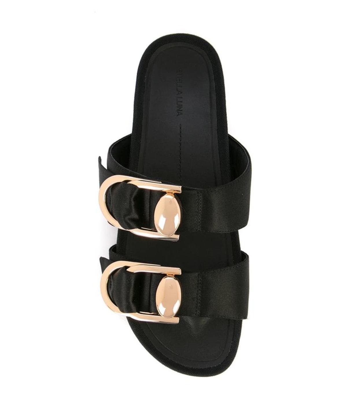 Stella Luna Black Double Ring Slide | Garmentory