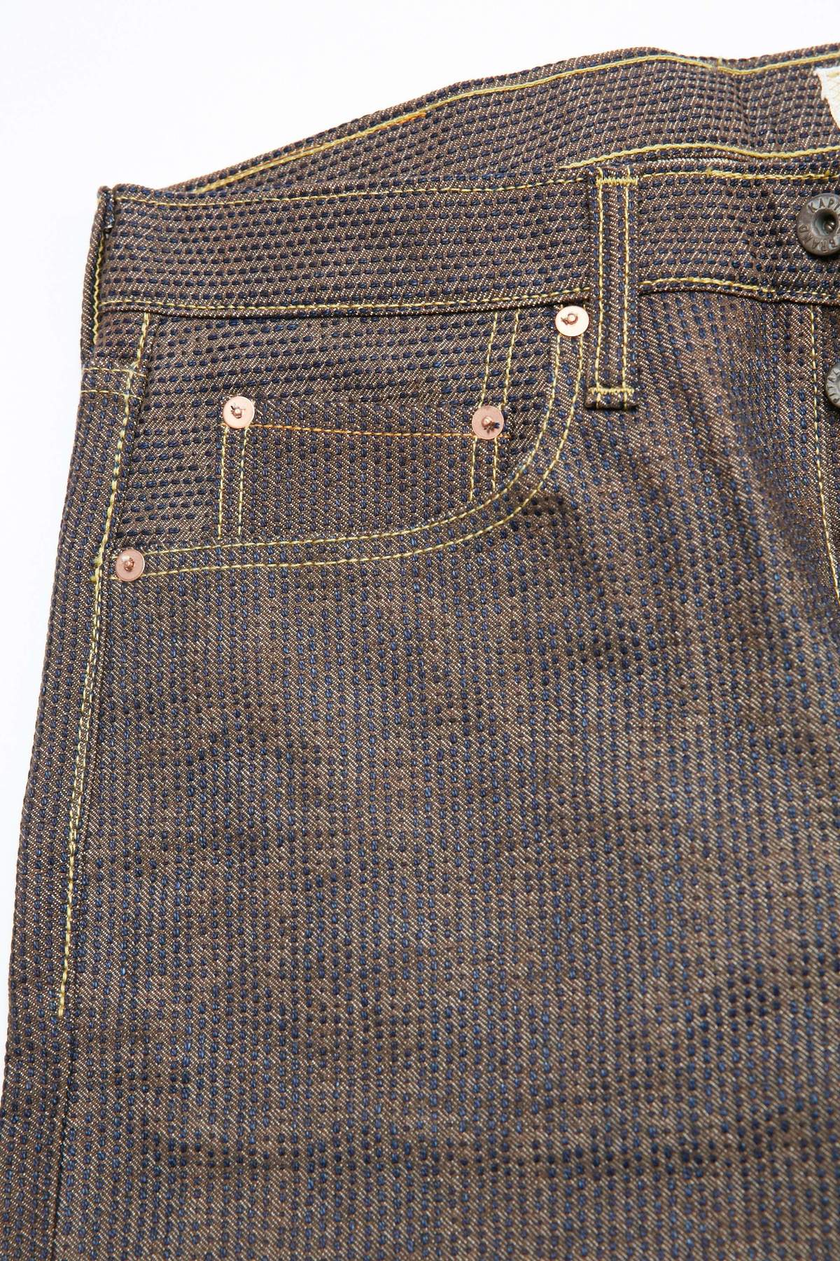 Kapital N5S Century Denim 5P - Stone | Garmentory