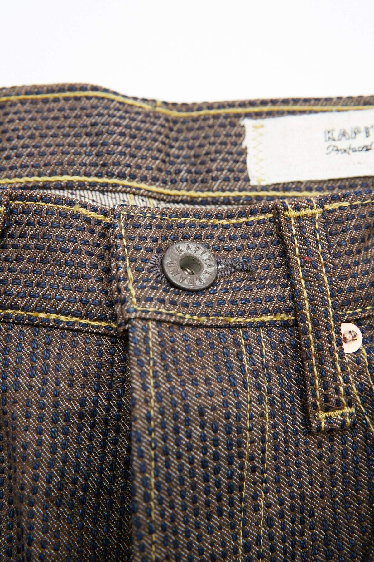 Kapital N5S Century Denim 5P - Stone | Garmentory