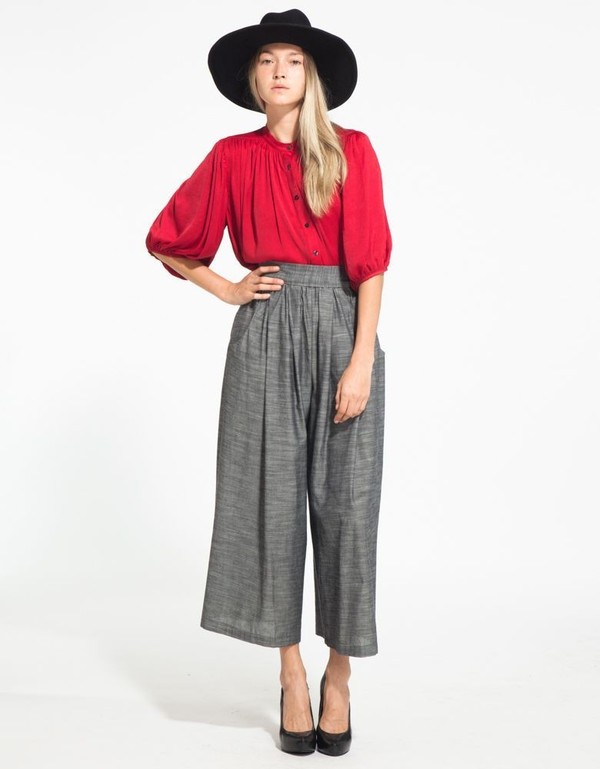 Morgan Carper Merah Blouse | Garmentory