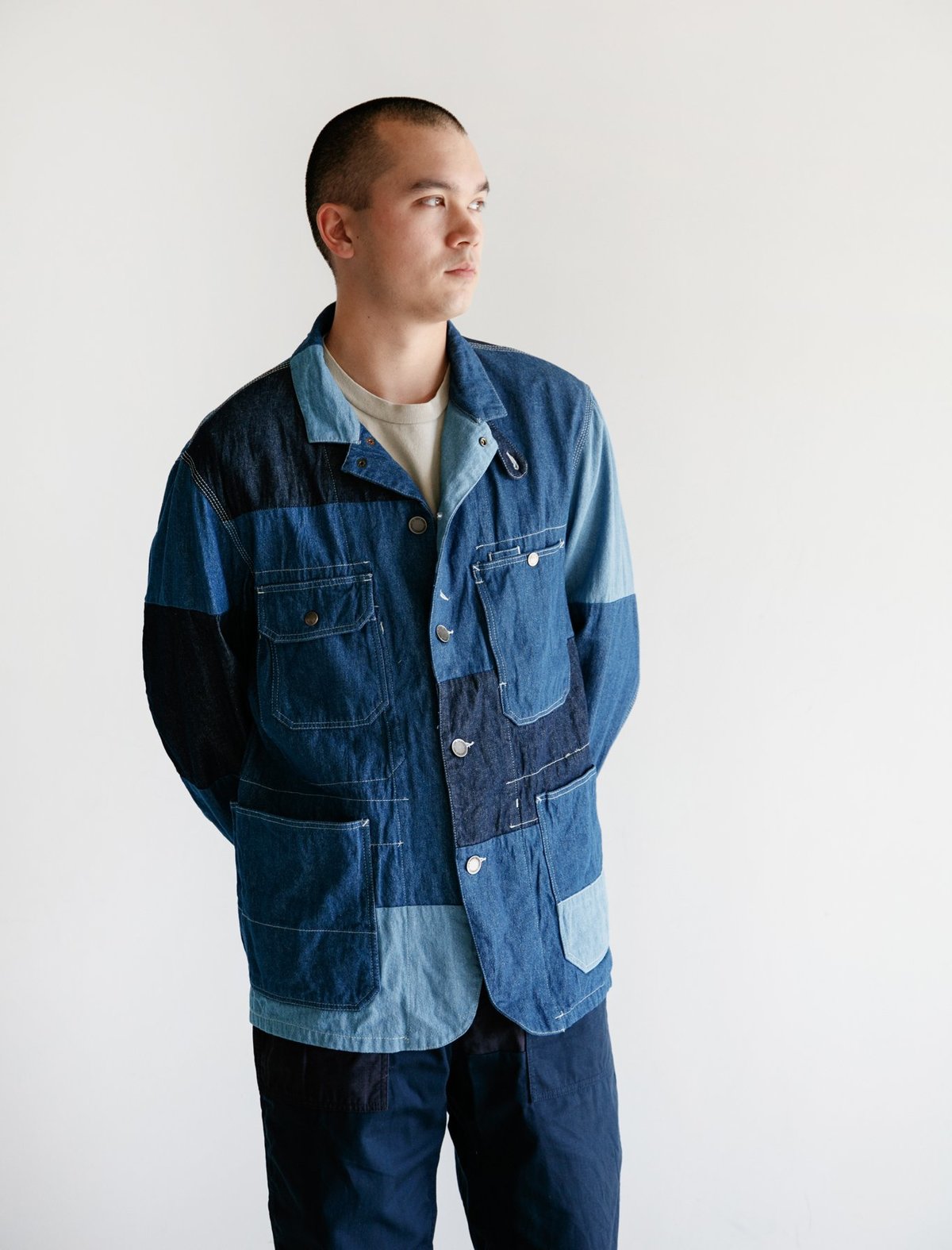 Engineered Garments Logger Jacket - 8oz Denim | Garmentory