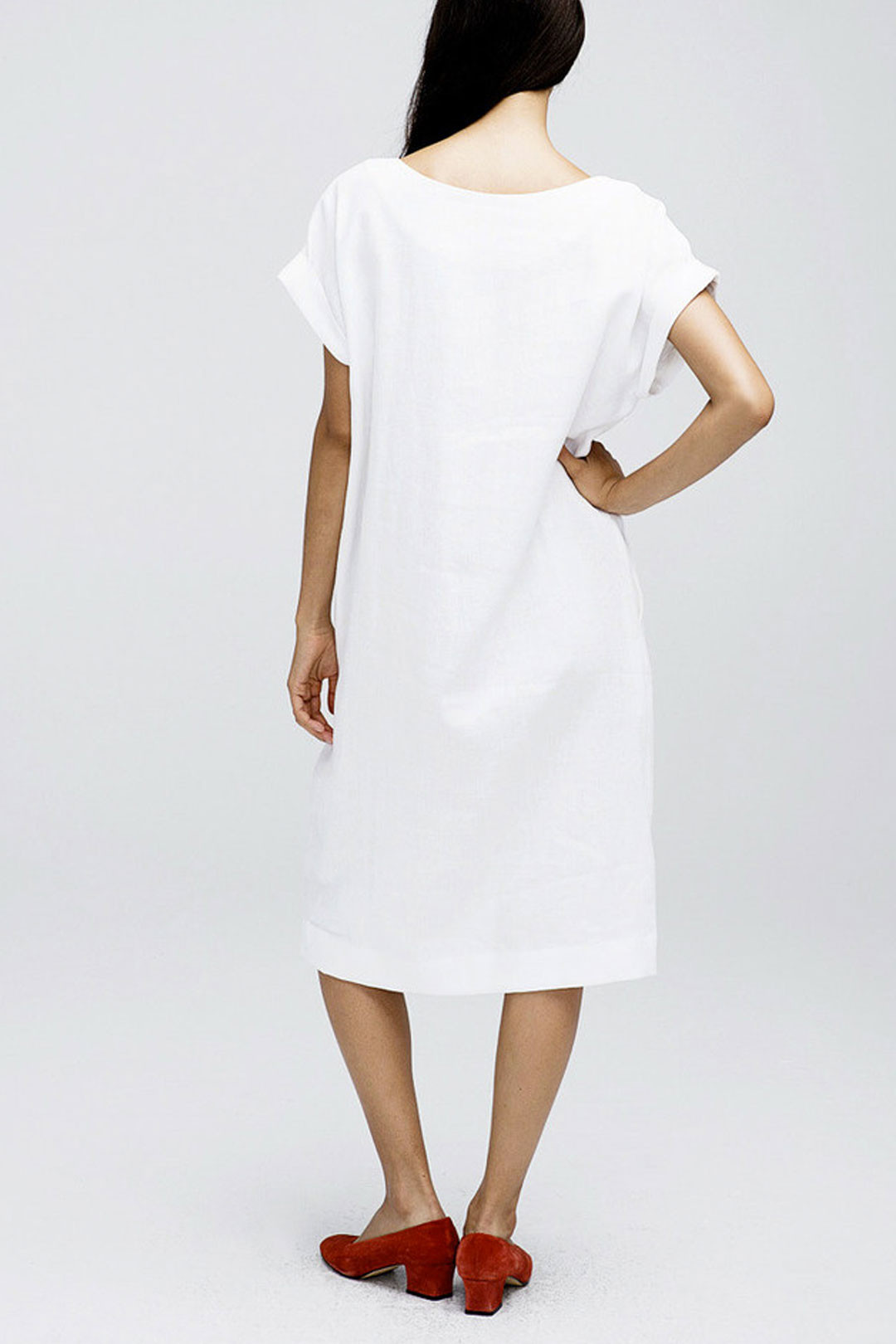 Horses Atelier Long Sack Dress | White | Garmentory