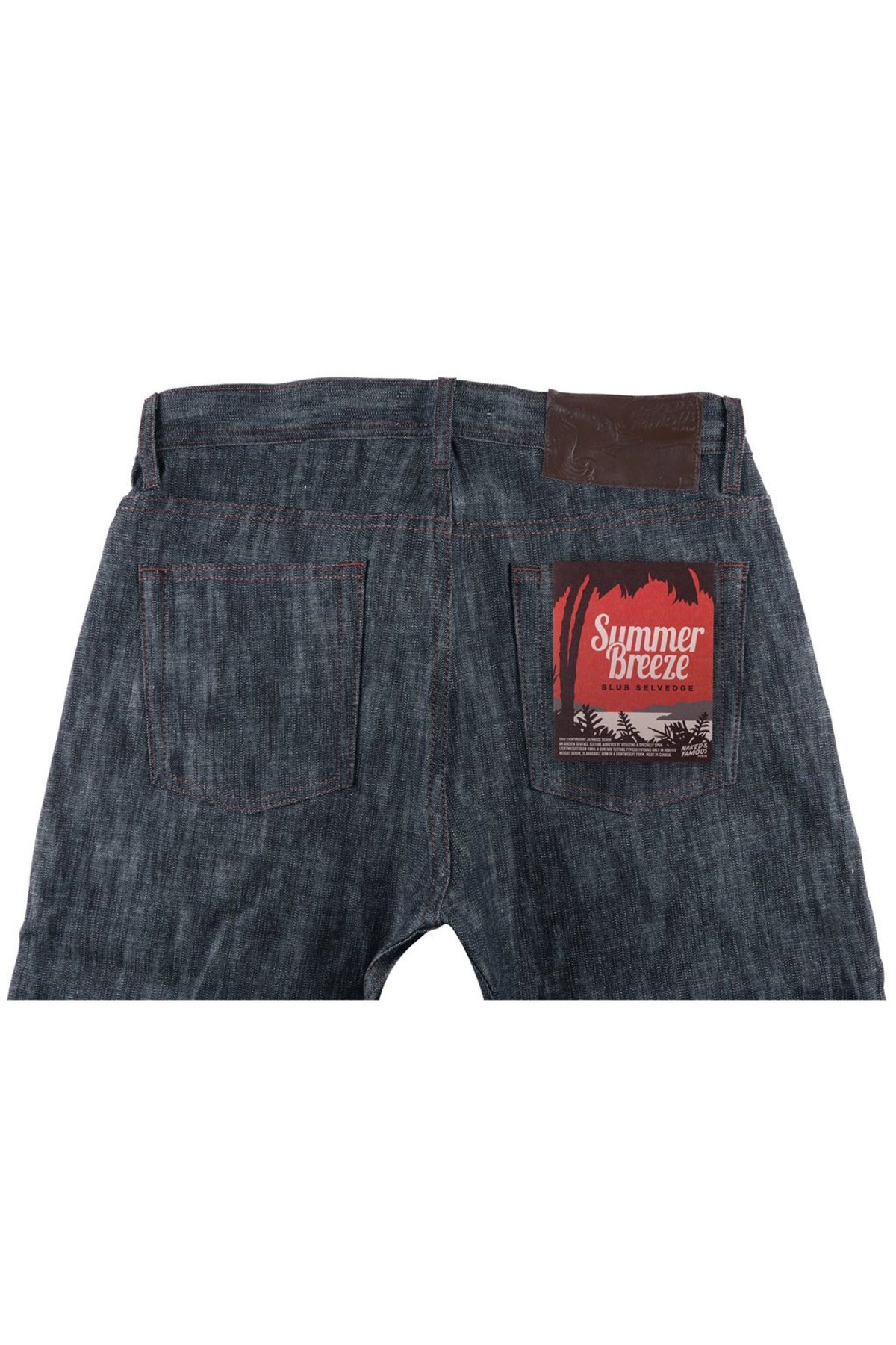 NAKED & FAMOUS Summer Breeze Slub Selvedge Denim - Weird Guy Fit ...