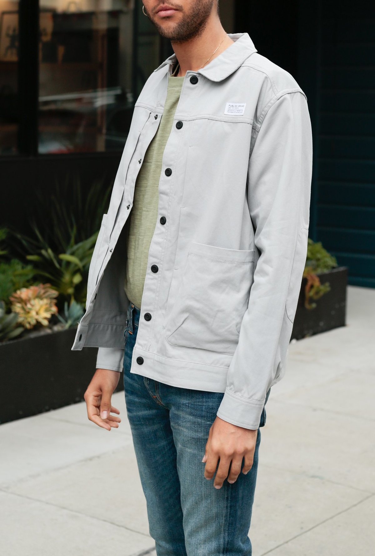 Publish Elmer Jacket - gray | Garmentory