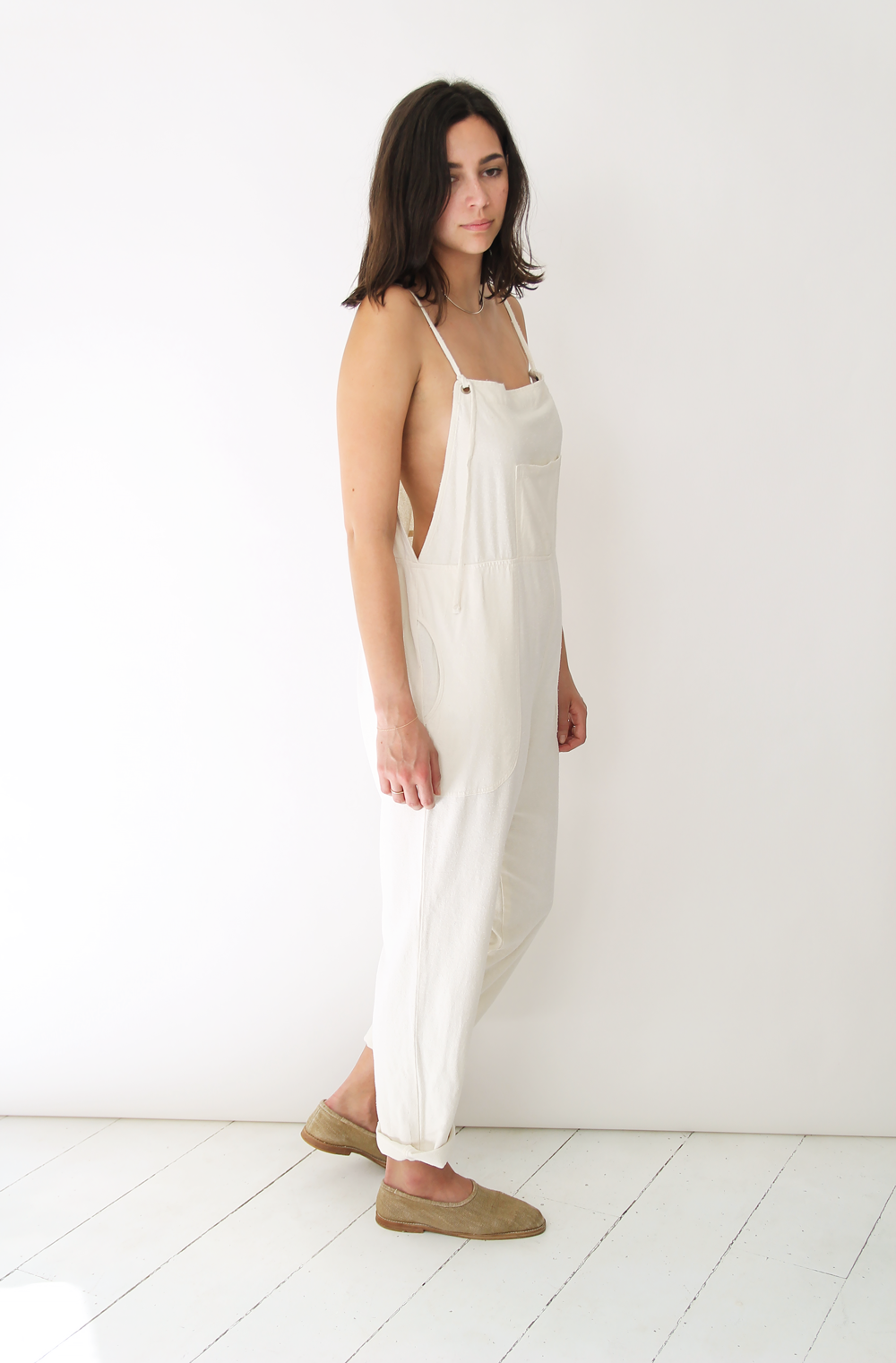 Lacausa RAW SILK OVERALLS | Garmentory