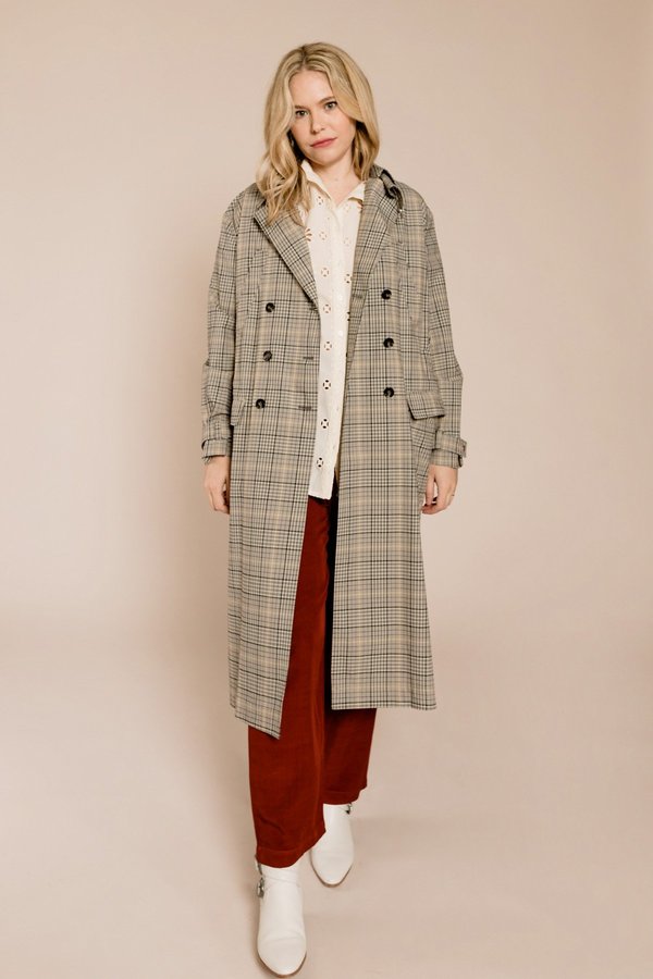 Bash Paris Isor Coat - Green Fern | Garmentory